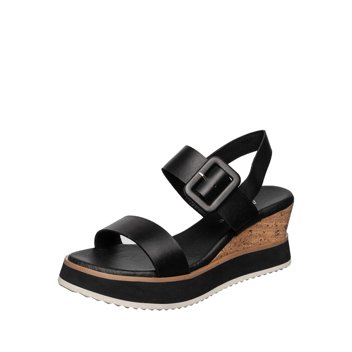 Platform Wedge Sandals with Buckle – Elevate Your Style – Antelope