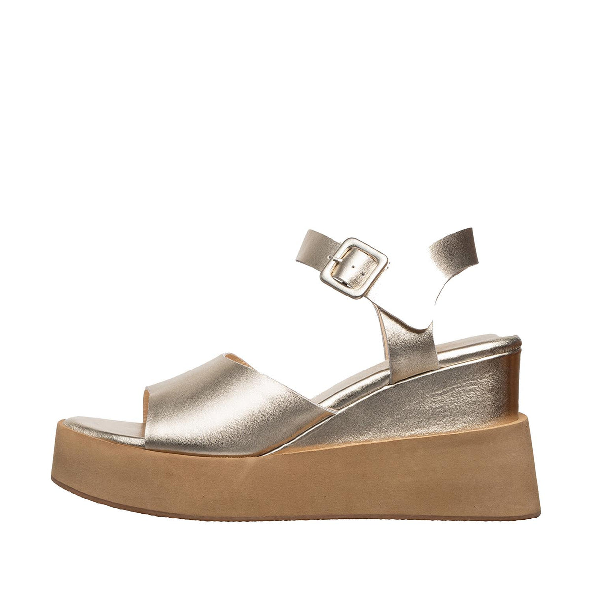 Chunky Platform Ankle Strap Sandals – Stylish & Supportive – Antelope