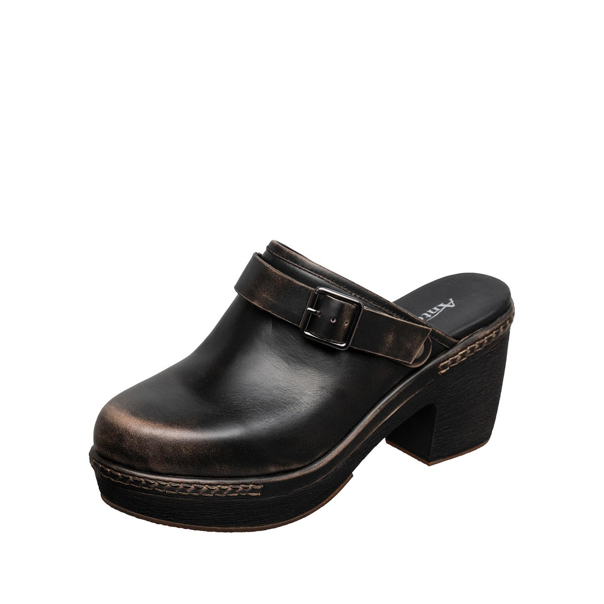Trendy Premium Comfortable Heel Mule Sabella R25 – Antelope