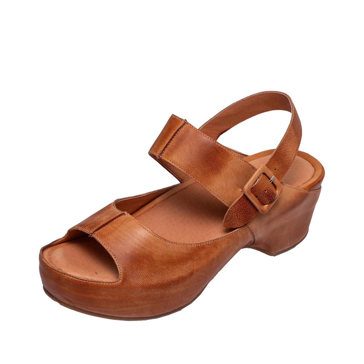 Leather Peep Toe Clogs: Casual Comfort! – antelopeshoes