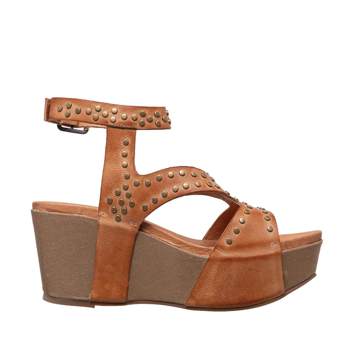 Ankle Strap Platform Wedge Sandal H44 Kade – Antelope