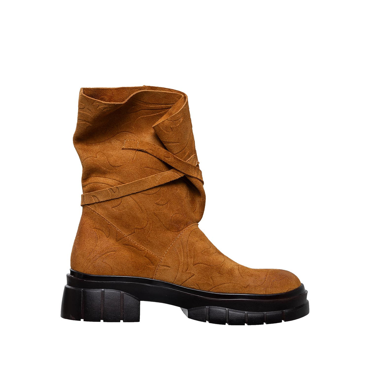 Designer Women's Heel Combat Boot - Antelope Shoes