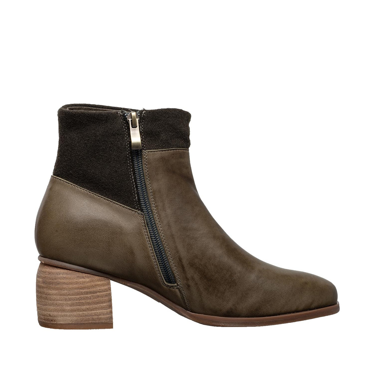Comfortable Leather Heel Ankle Boot For Women - Antelope Official Brand™