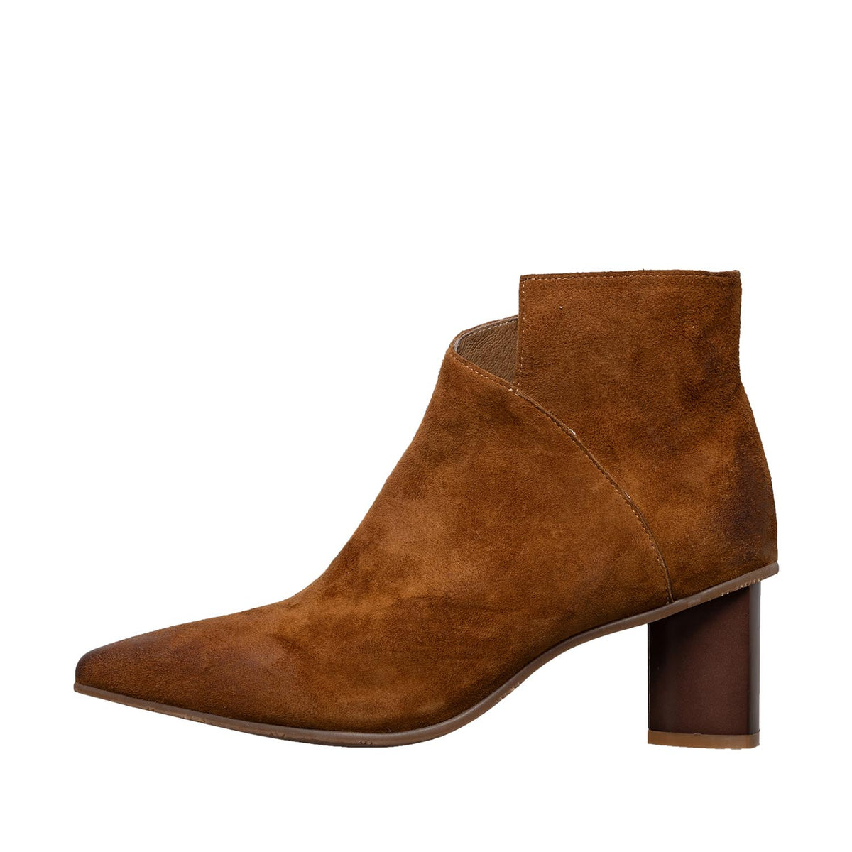 Comfortable Women's Chunky Block Heel Ankle Booties - Antelope Official ...